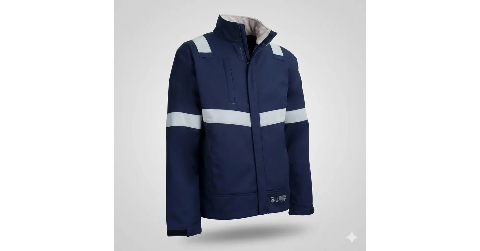 TUISTO antisztatikus lángálló ívvédő és vegyszerálló softshell kabát ...